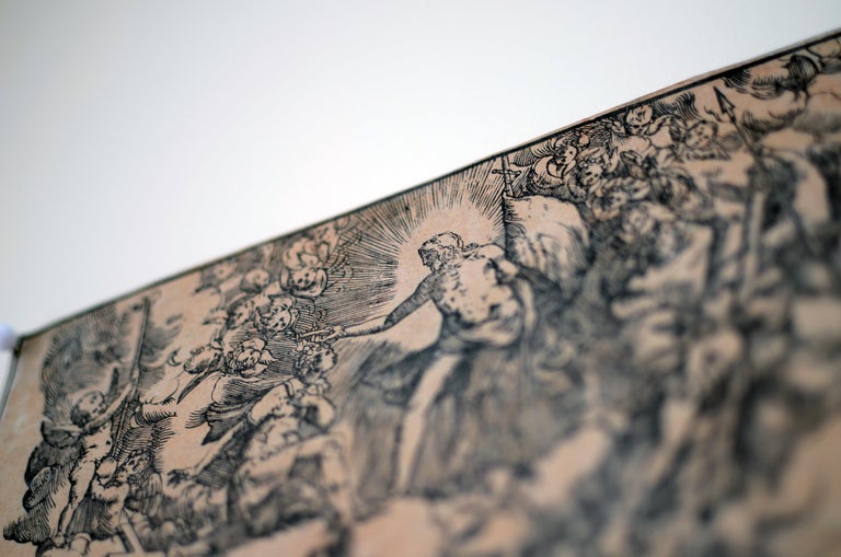 Chiaroscuro Woodcut Print of Triumph of the Christian Hero by Andrea ...
