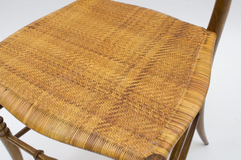Chiavari Wooden Chair from Rocca, 1960s, Italy For Sale at 1stDibs