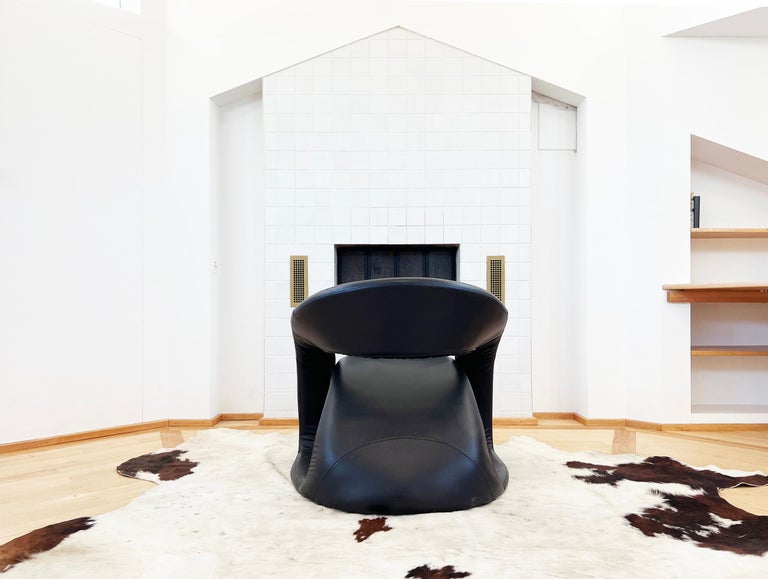 Chic 1980s Post Modern Sculptural Lounge Chair Mcm Louis Durot Kagan ...