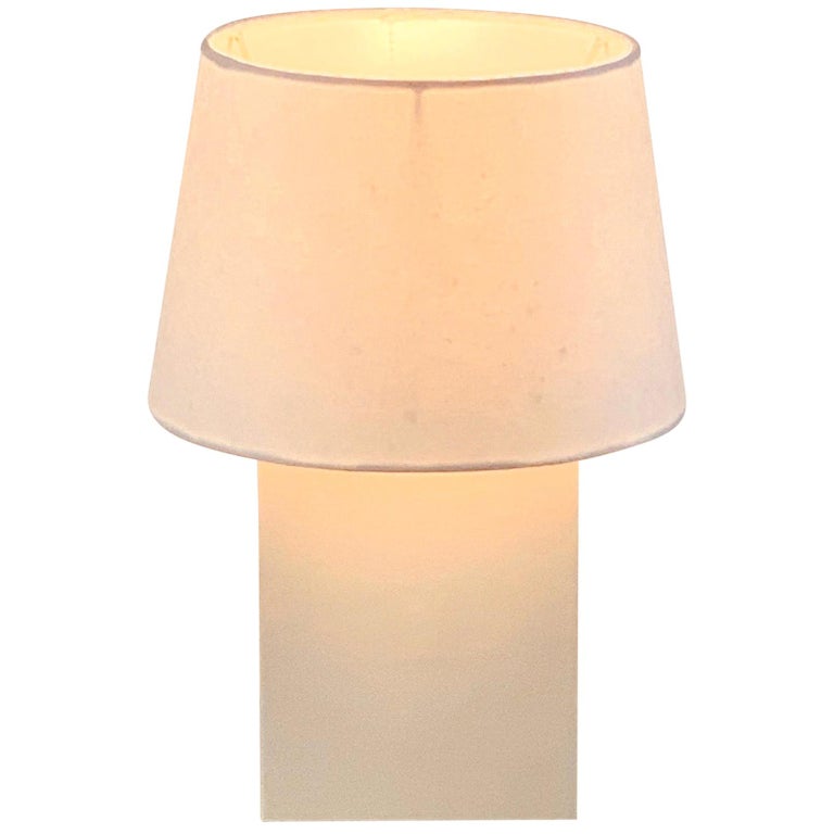 Chic 'Bloc' Parchment Lamp with Parchment Paper Shade by Design Frères ...