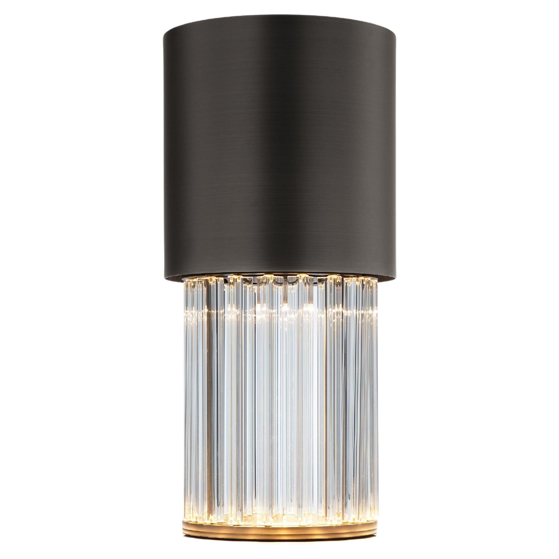 HOLLY HUNT Fox Strip Pillow in Light Stone with Cotton Velvet by Adri ...