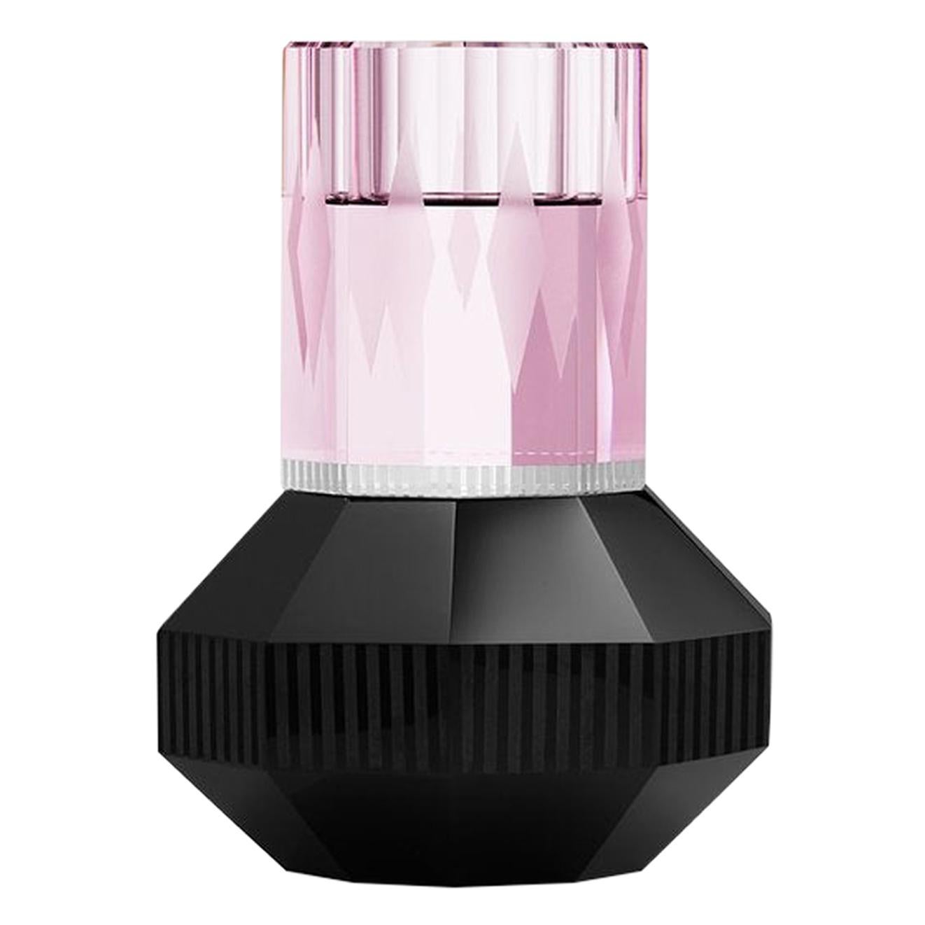 Brooklyn Crystal T-Light Holder, Hand-Sculpted Contemporary Crystal For ...