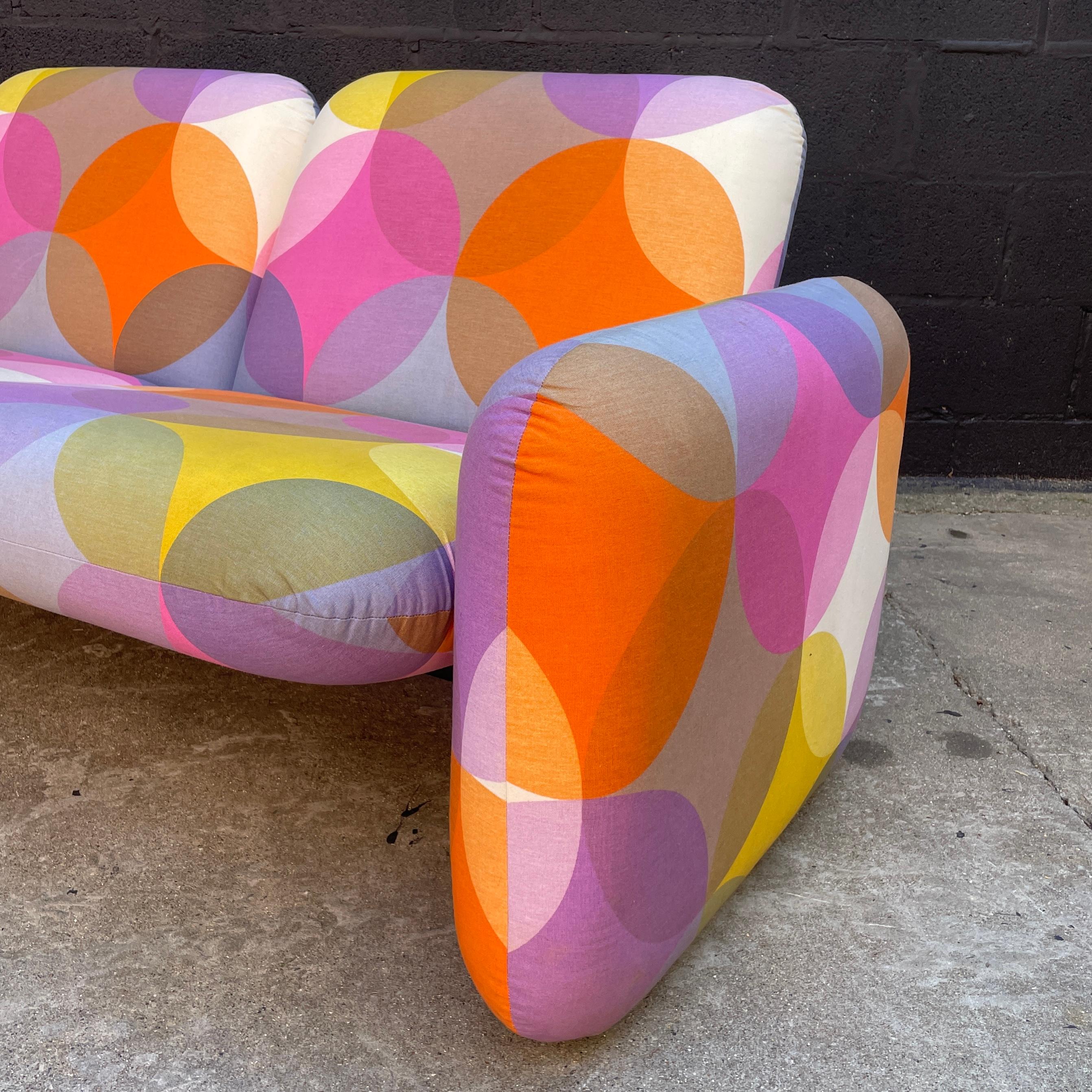 Chiclet Loveseat by Ray Wilkes for Herman Miller at 1stDibs