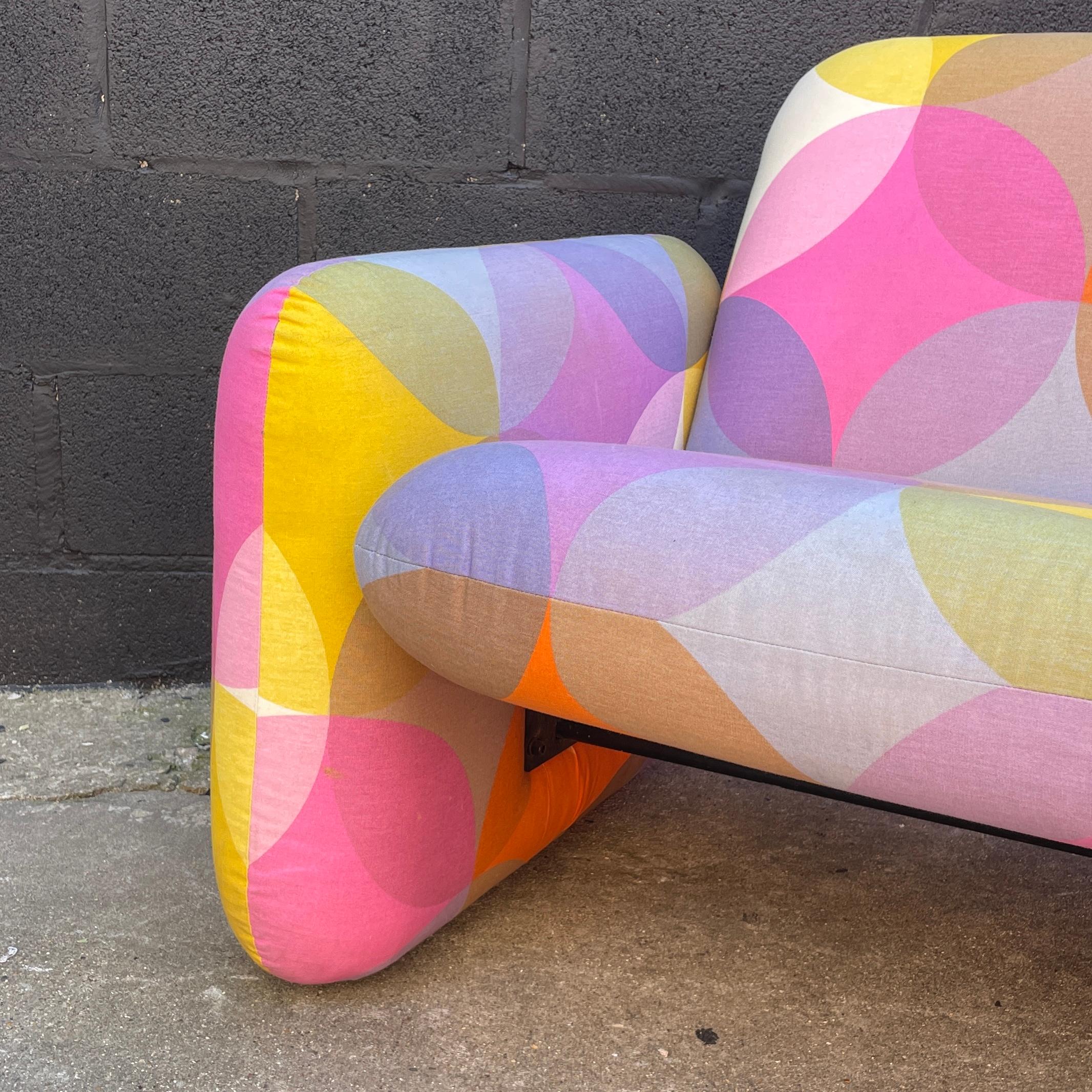 Chiclet Loveseat by Ray Wilkes for Herman Miller at 1stDibs