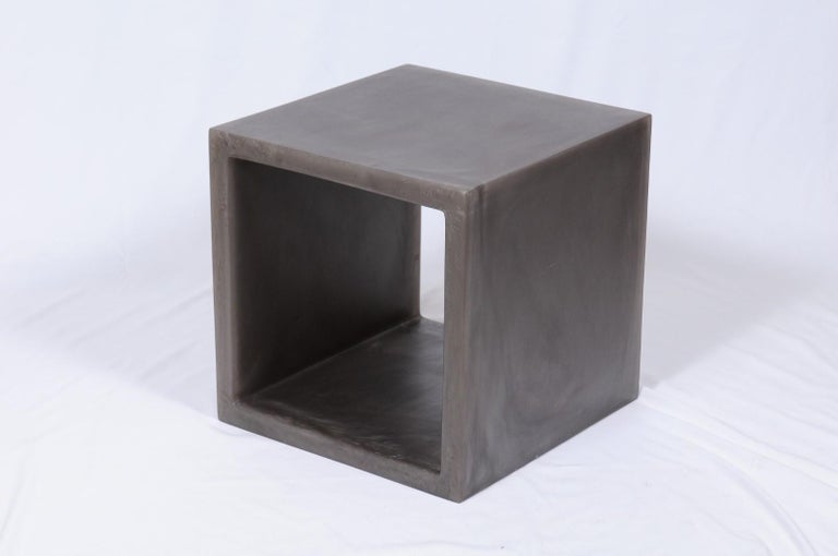 Chief Cube Open Resin Side Table or End Table by Martha Sturdy at ...