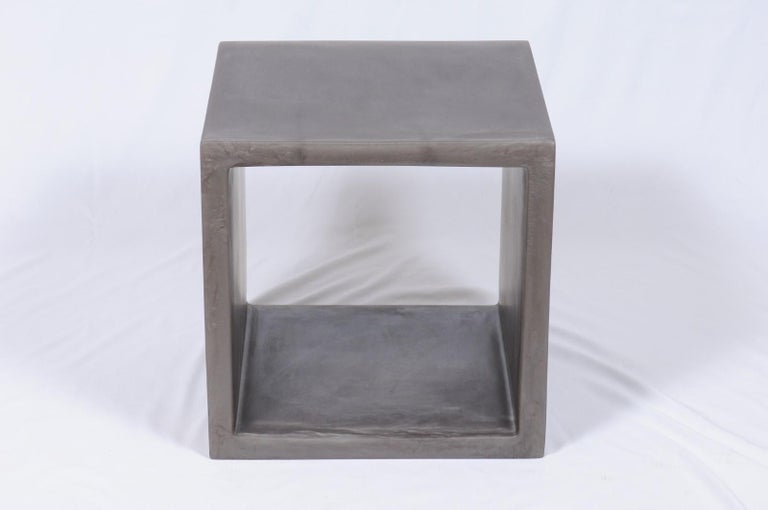Chief Cube Open Resin Side Table or End Table by Martha Sturdy at ...