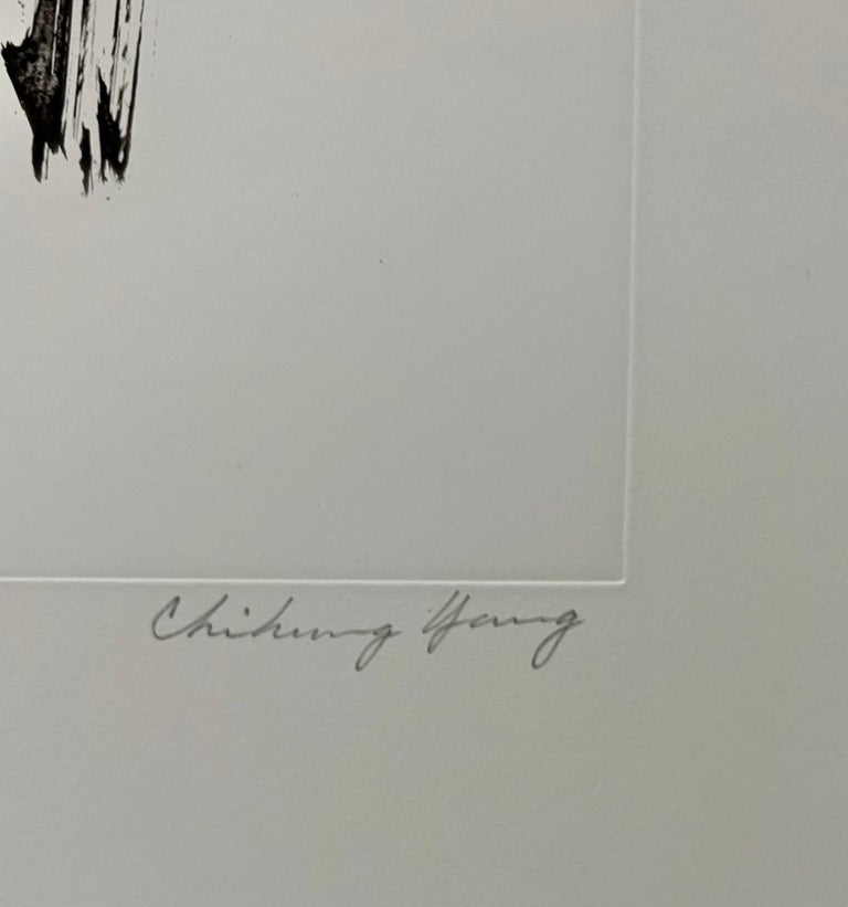 Chihung Yang - Abstract Expressionist Taiwanese Etching Chihung Yang ...