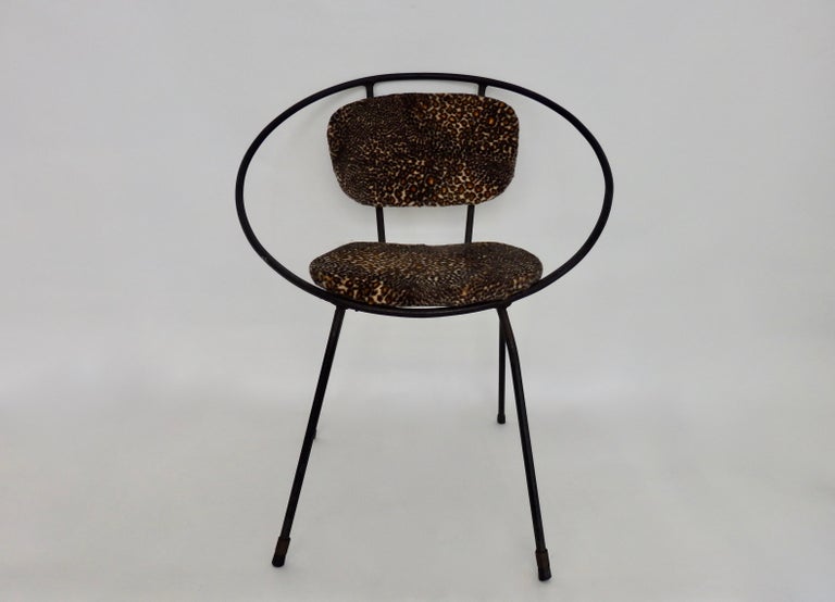 Children's Wrought Iron Hoop Chair, Attributed to Tony Paul For Sale at ...