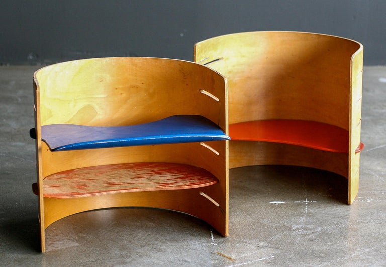 Child's Chairs by Kristian Vedel for Torben Orskov, 1957 For Sale at ...