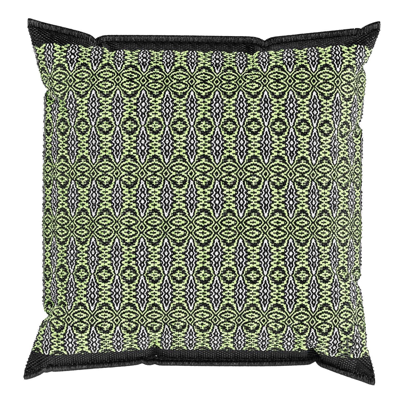 21st Century Asian Brown Black Outdoor Indoor Handmade Floor Cushion ...