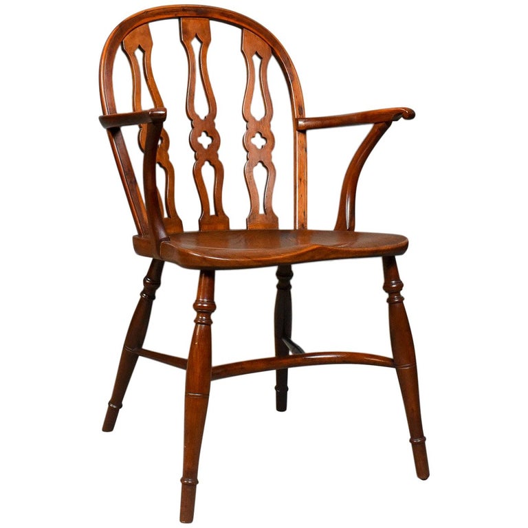 Chiltern Bodgers Chair, High Wycombe, English, Yew Elm Windsor, circa ...