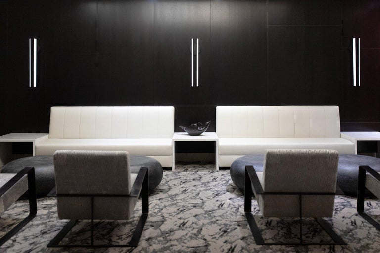 Chime 35 Vertical Geometric Modern Led Sconce Light Fixture For Sale at ...