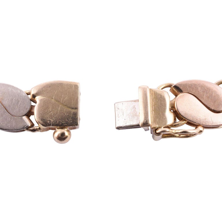 Chimento 18k Tri Color Gold Bracelet For Sale at 1stDibs