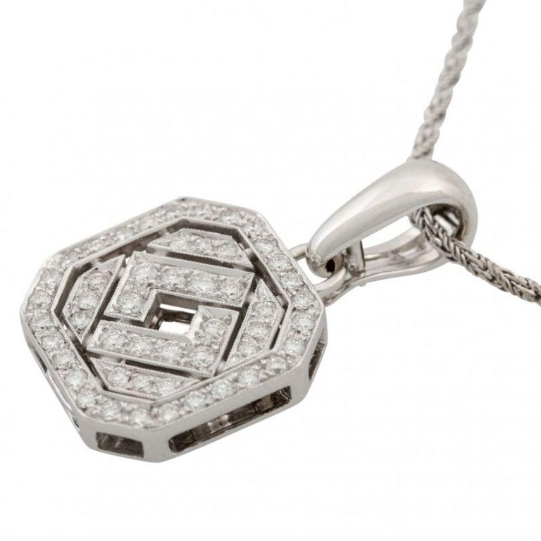 Chimento Pendant / Clip with Brilliants For Sale at 1stDibs