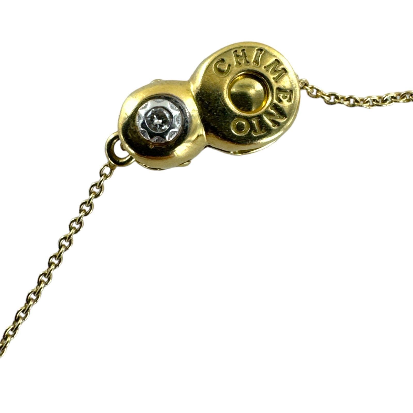 Chimento Satin and High Polish 18 Karat Yellow Gold 54 Inch Modern Bead ...