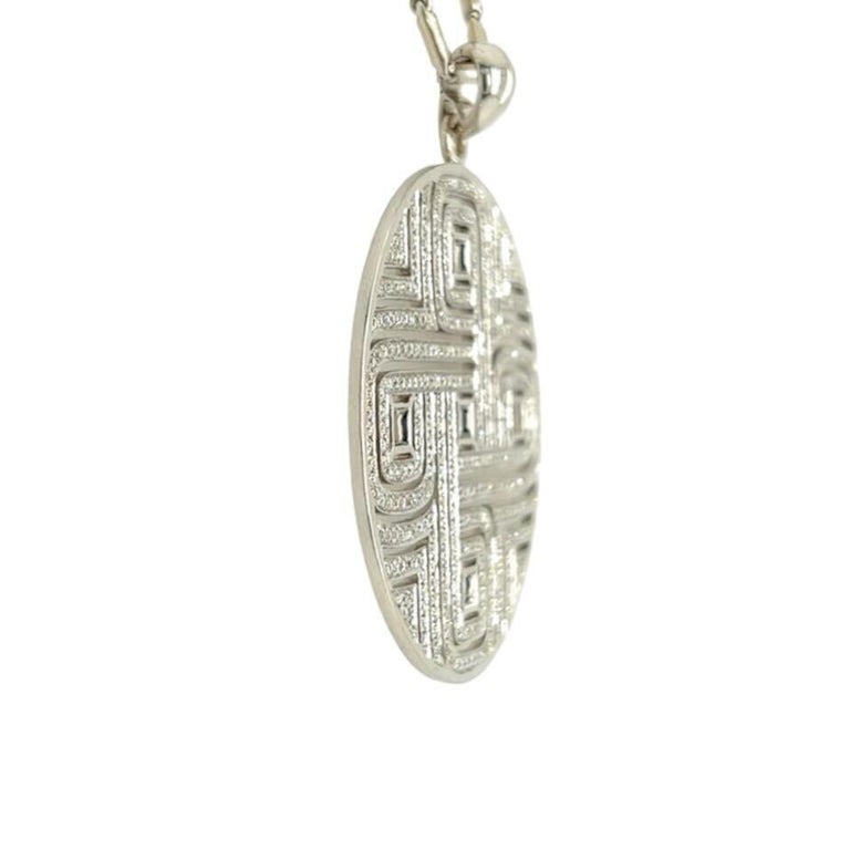 Chimento White Gold and Diamond Pendant Necklace For Sale at 1stDibs