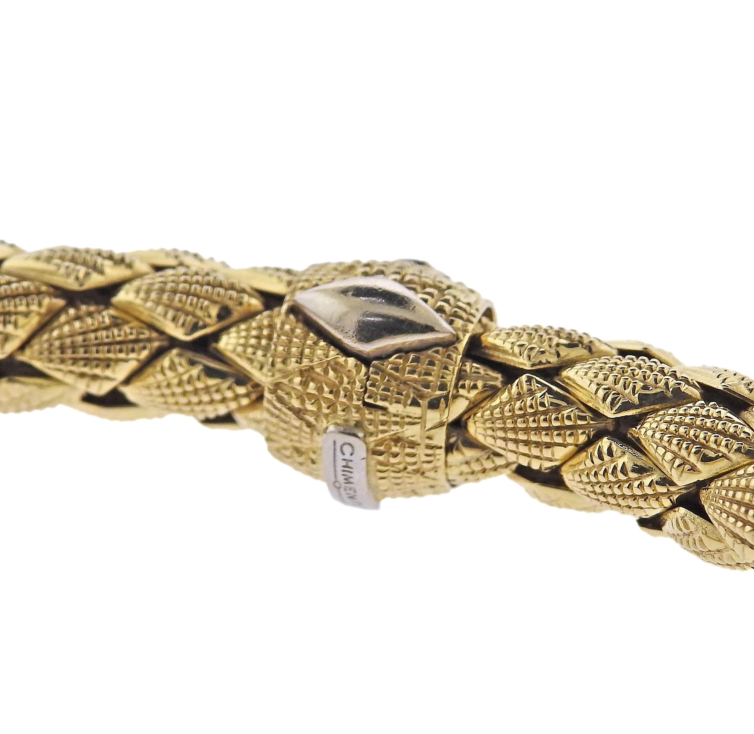 Chimento Yellow Gold Diamond Bracelet at 1stDibs