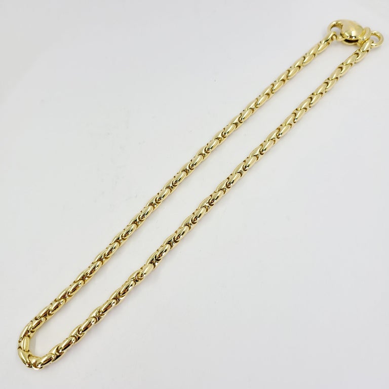 Chimento Yellow Gold Link Necklace For Sale at 1stDibs