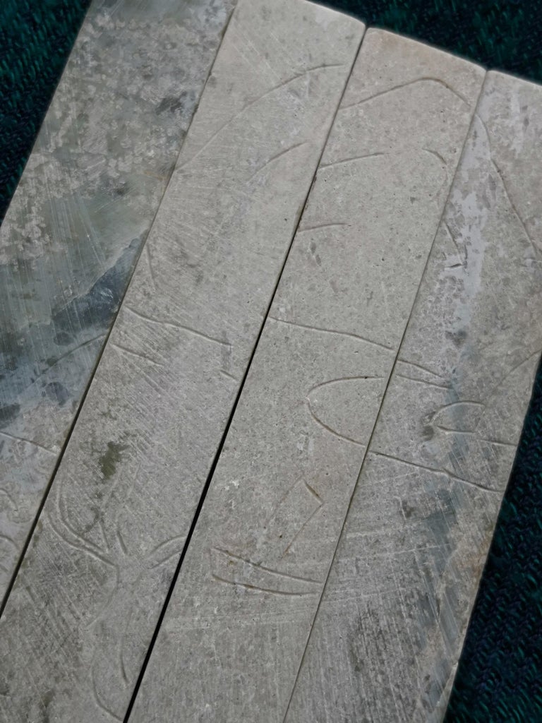 China Ancient Jade Set Four Engraved Tablets, 475-221 BC For Sale at ...