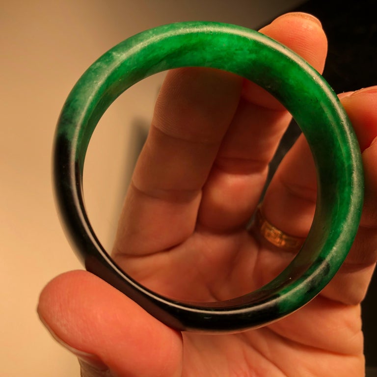 China Fine Antique Jade Bracelet Pendant, Qing Dynasty at 1stDibs