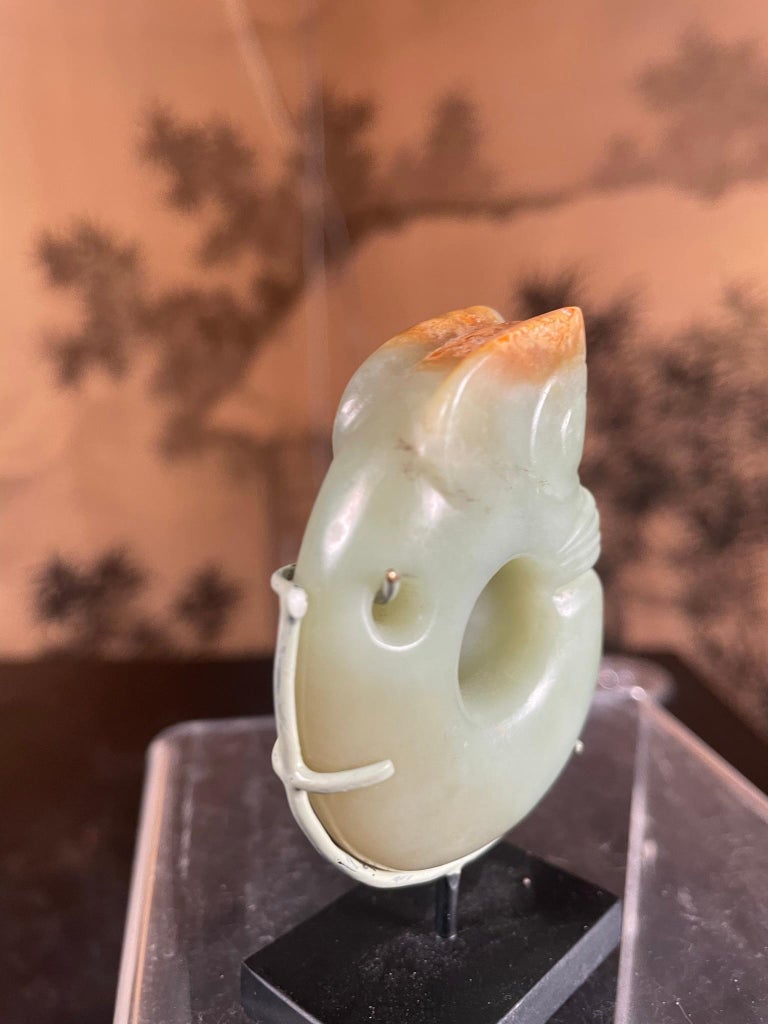 China Old Jade "Dragon" Ornament For Sale at 1stDibs