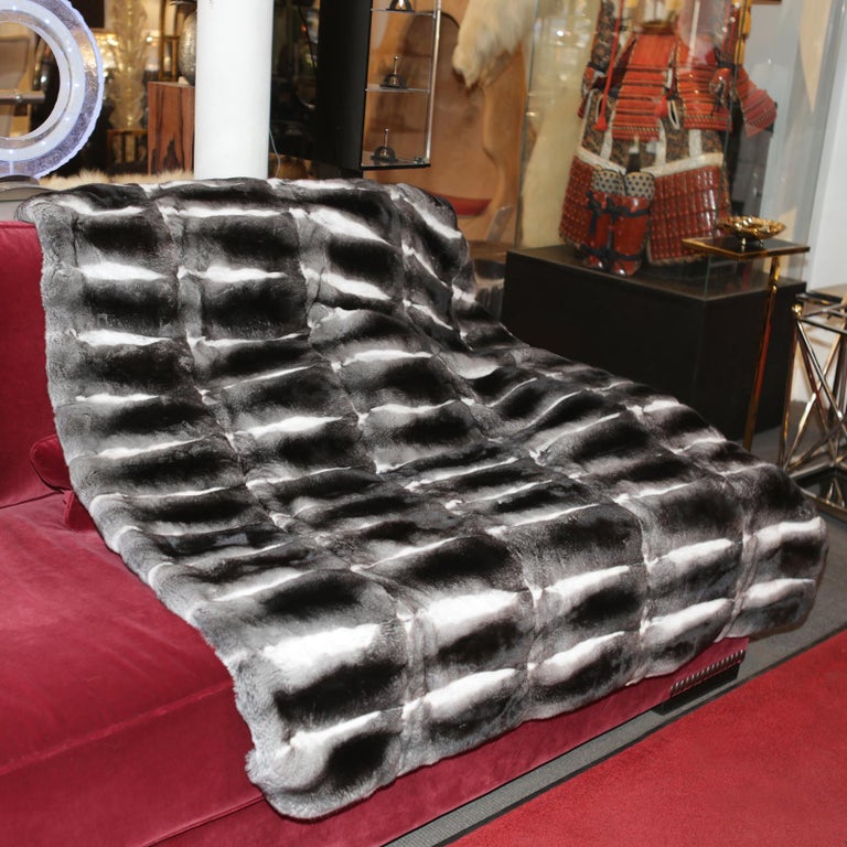 Chinchilla Blanket in Pure Chinchilla For Sale at 1stDibs | chinchilla ...
