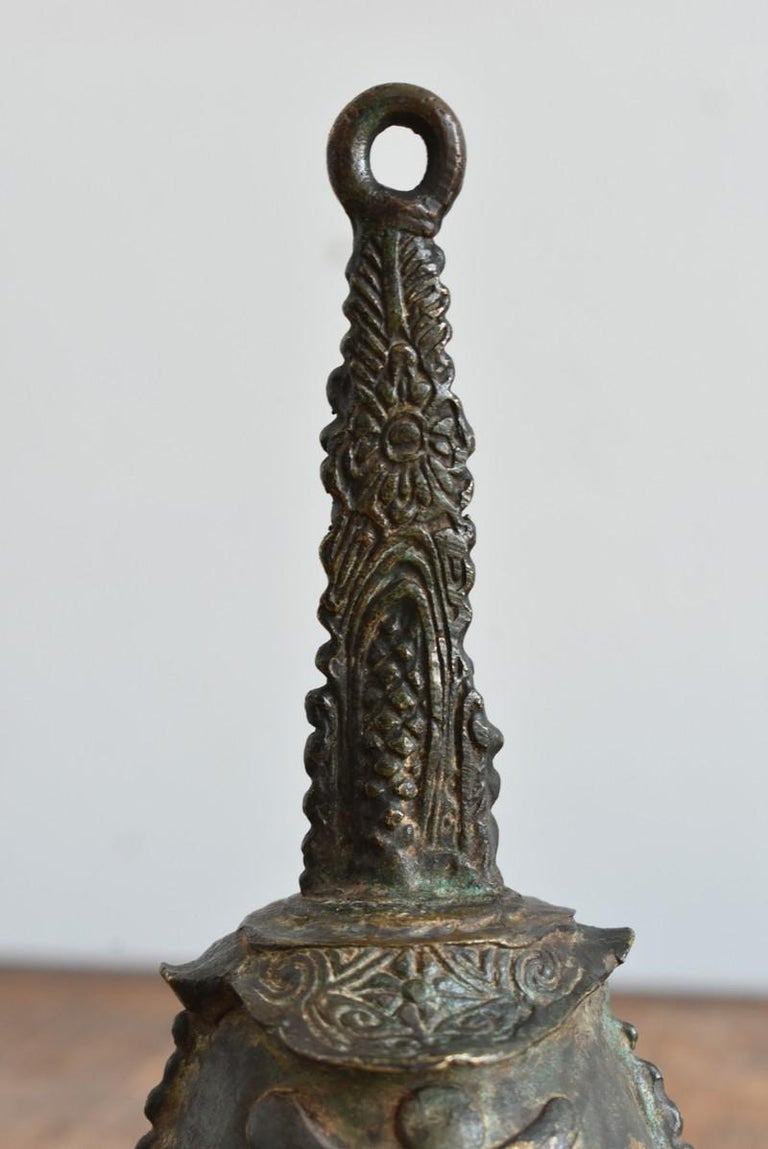 Chinese Antique Casting Handbell Made of Copper Alloy / Temple Bell For ...