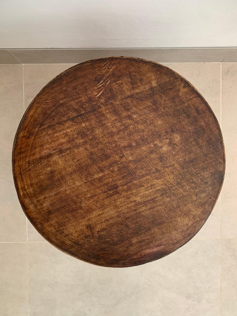 Chinese Antique Lacquered Hat Box, Qing Dynasty For Sale at 1stDibs