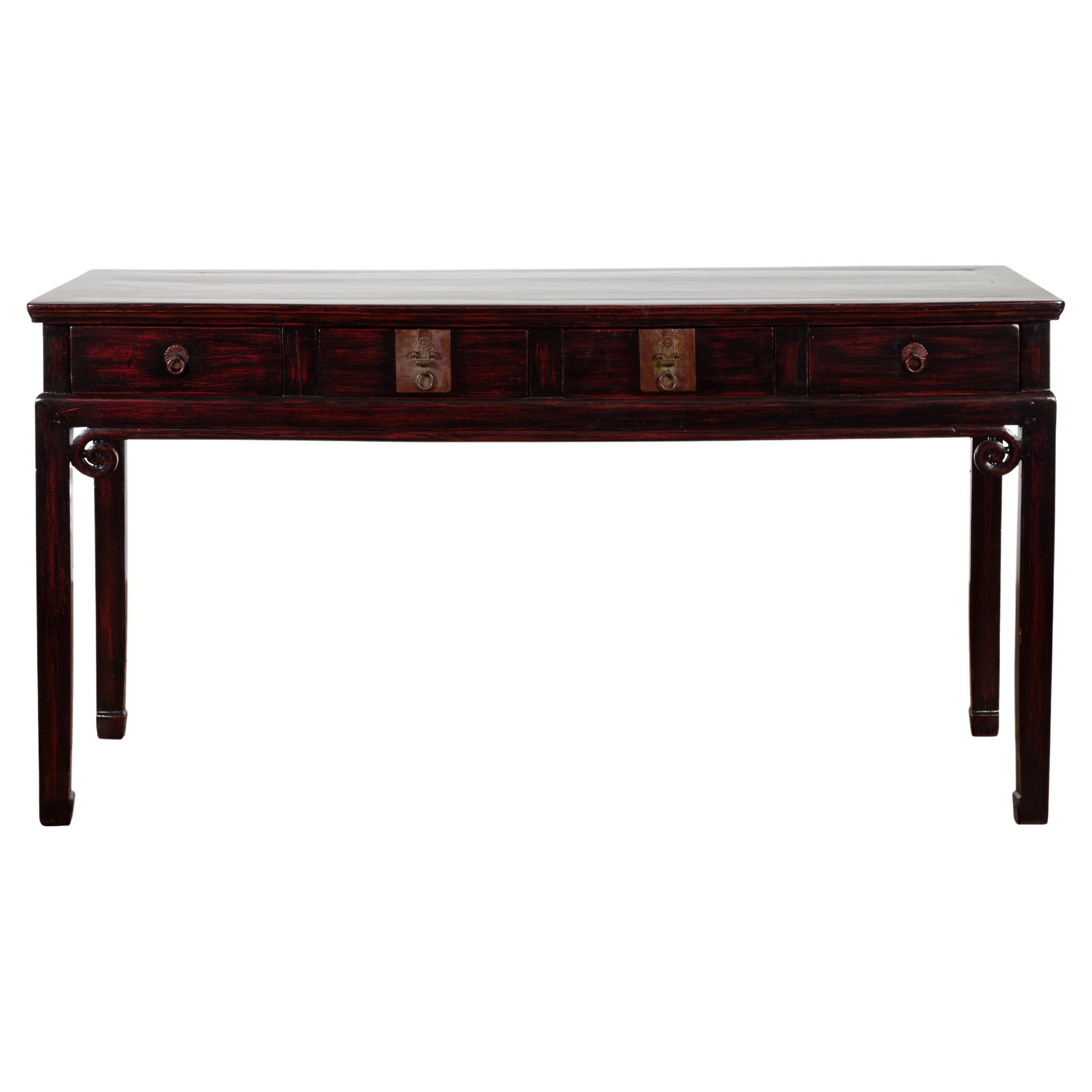Antique Chinese School Desk For Sale at 1stDibs | china double school ...