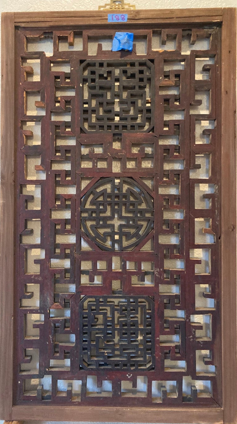 Chinese Antique Wood Panel at 1stDibs