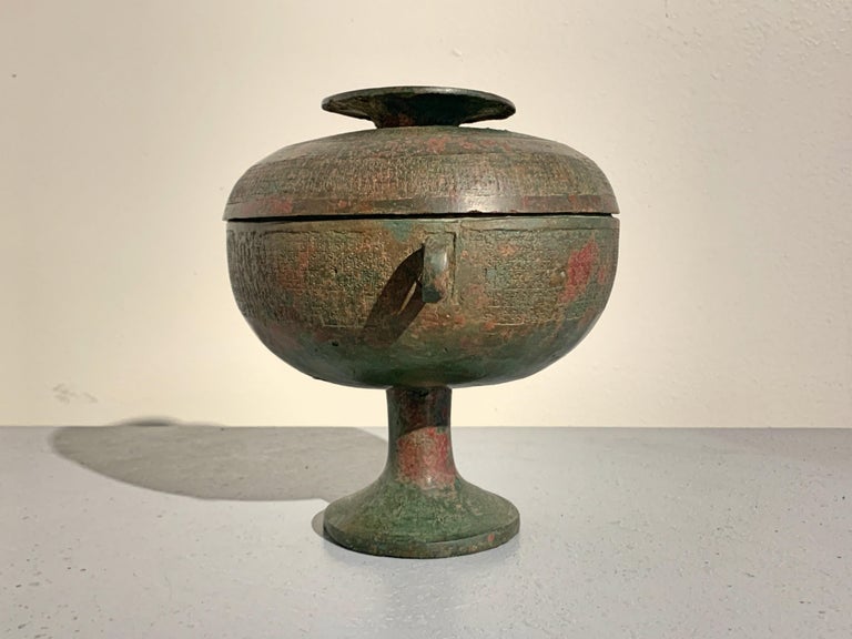 Chinese Archaic Bronze Vessel, Dou, Spring and Autumn Period, 6th ...