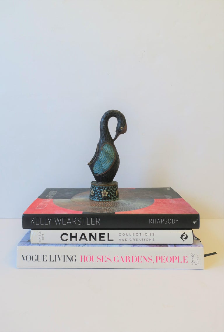 Art Deco Period Champlevé Bird Ashtray or Sculpture For Sale at 1stDibs ...