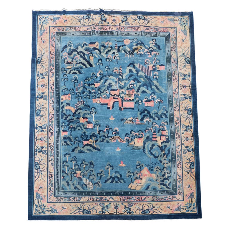 Chinese Art Deco with Greek Key Pattern and Floral Motifs at 1stDibs ...