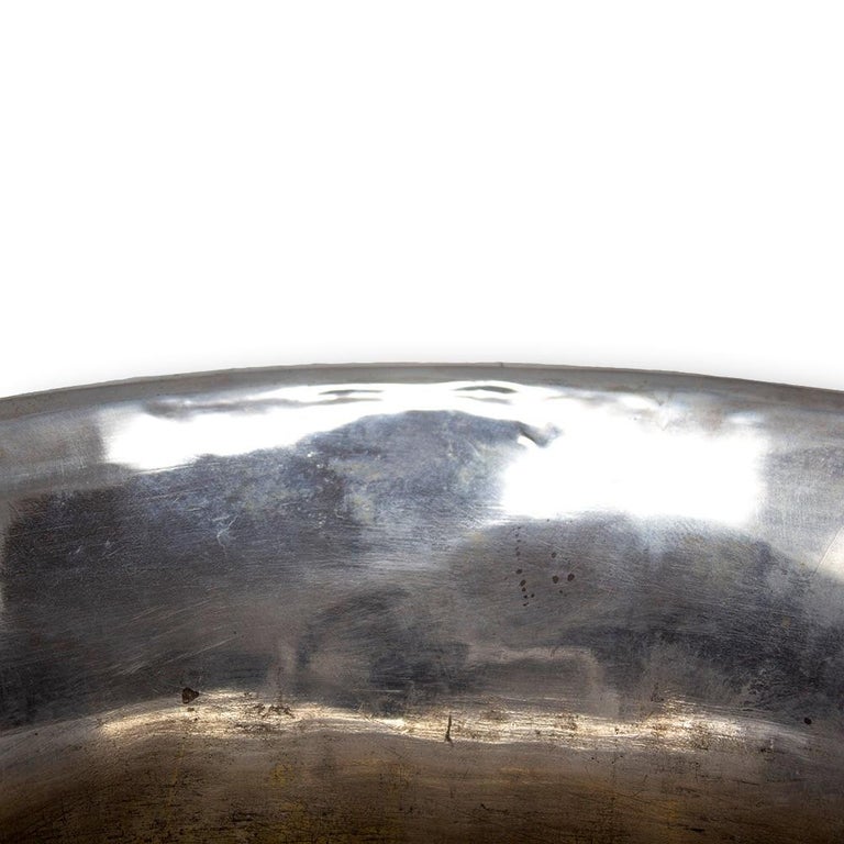 Chinese Beijing Silver Spittoon Pair | Bao Heng Xiang For Sale at 1stDibs