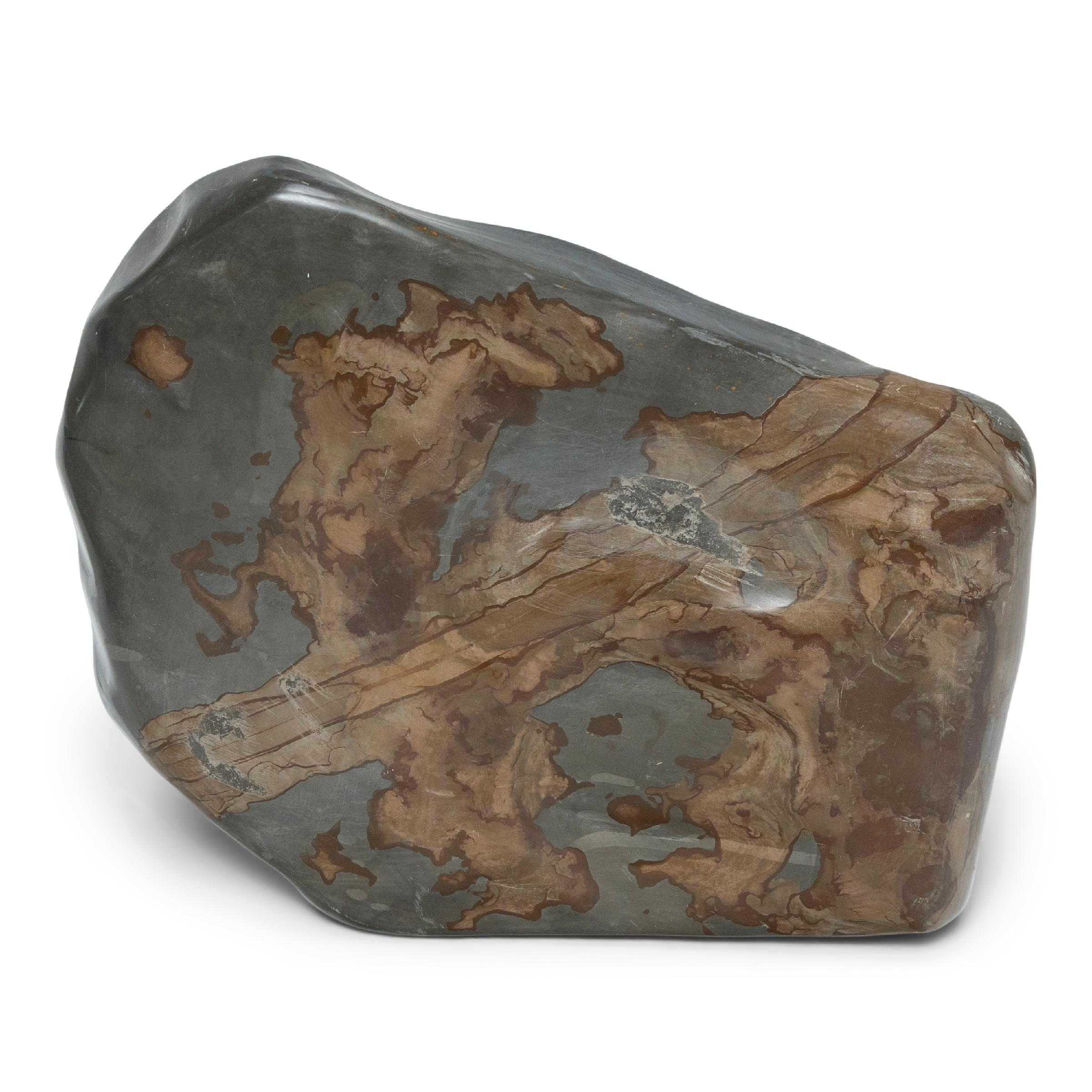 Chinese "Beneath the Bodhi Tree" Meditation Stone For Sale at 1stDibs
