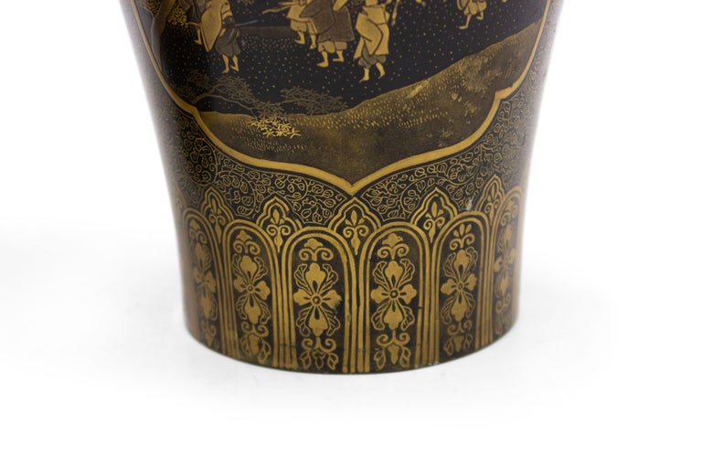 Chinese Black and Gilt Lacquer Vases For Sale at 1stDibs | chinese ...