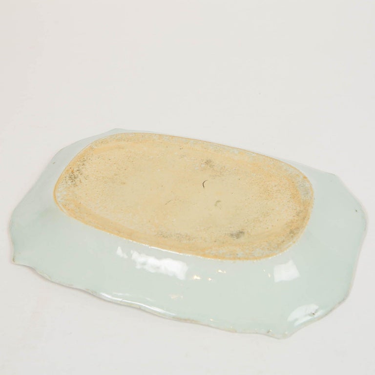 Chinese Blue and White Small Platter Made circa 1770 during the ...