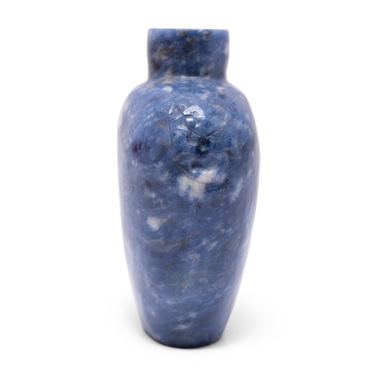 Chinese Blue Stone Snuff Bottle For Sale at 1stDibs
