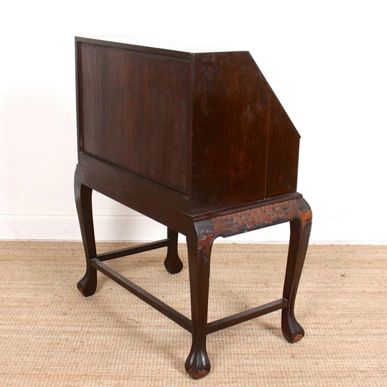 Chinese Bureau Carved Writing Desk at 1stDibs | chinese writing desk