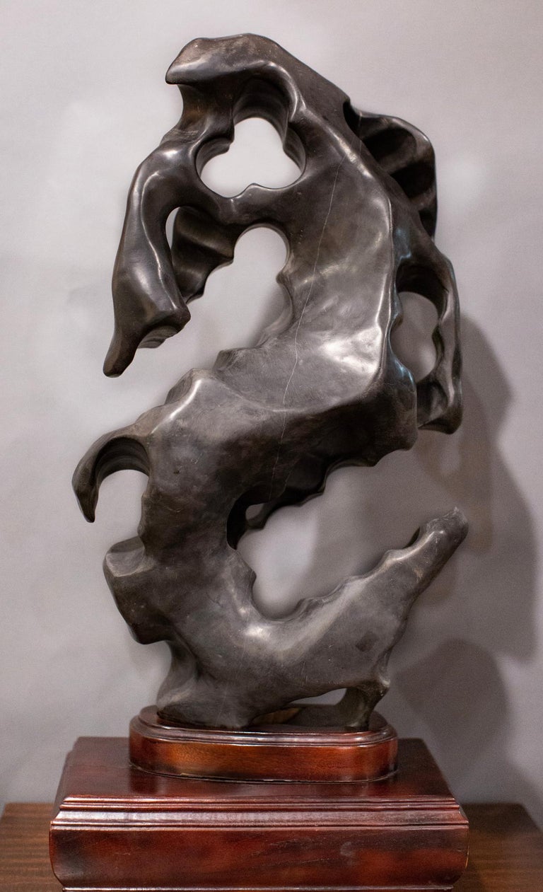 Chinese Carved and Polished Scholar's Rock at 1stDibs