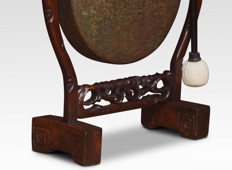 Chinese Carved Dinner Gong at 1stDibs