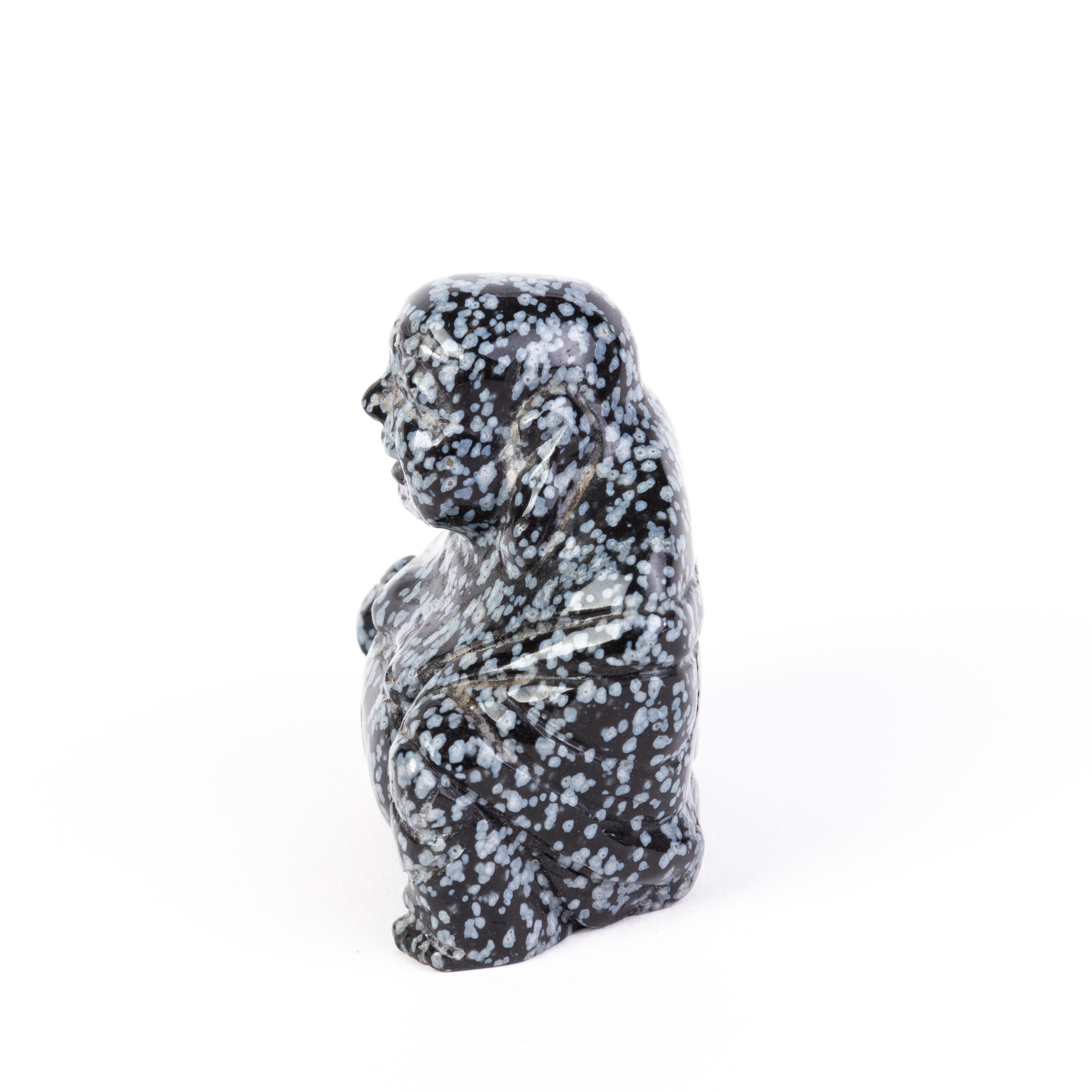 Chinese Carved Hardstone Buddha Sculpture For Sale at 1stDibs
