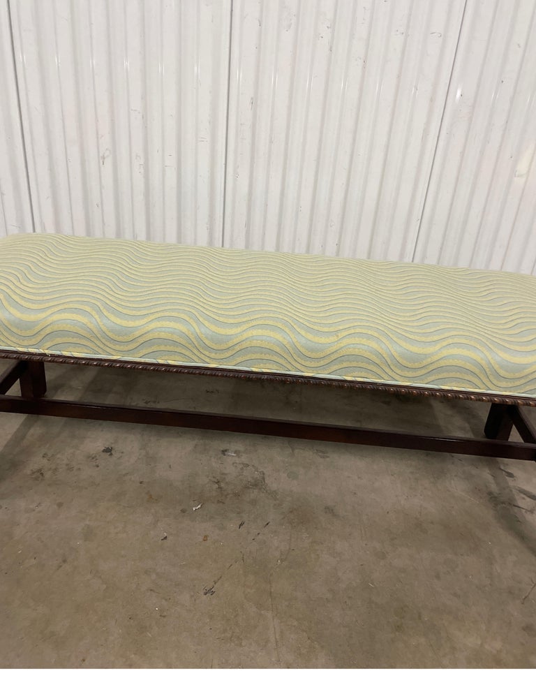 Chinese Chippendale Style Bench For Sale at 1stDibs