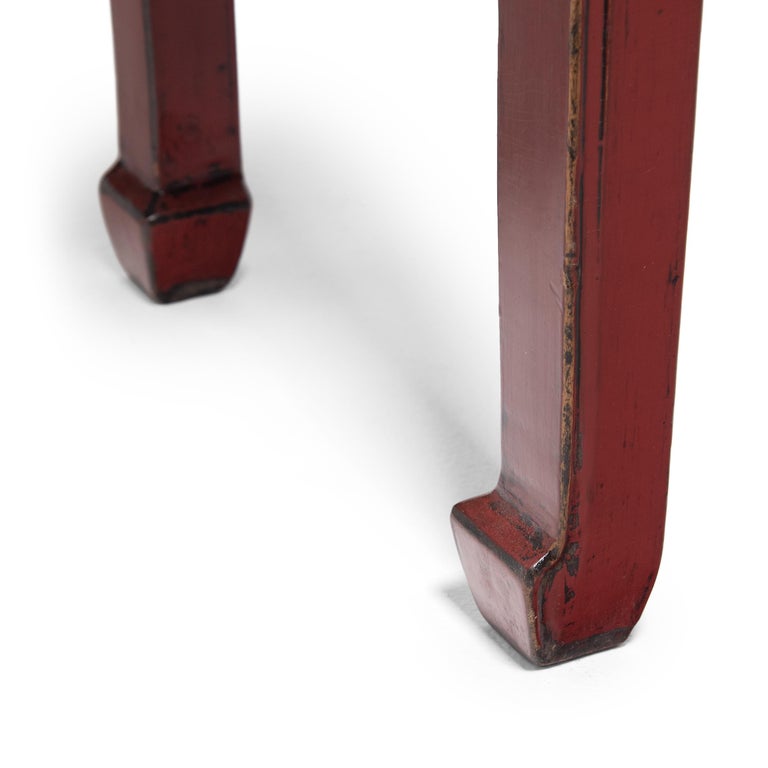 Chinese Cinnabar Incense Table, c. 1900 at 1stDibs