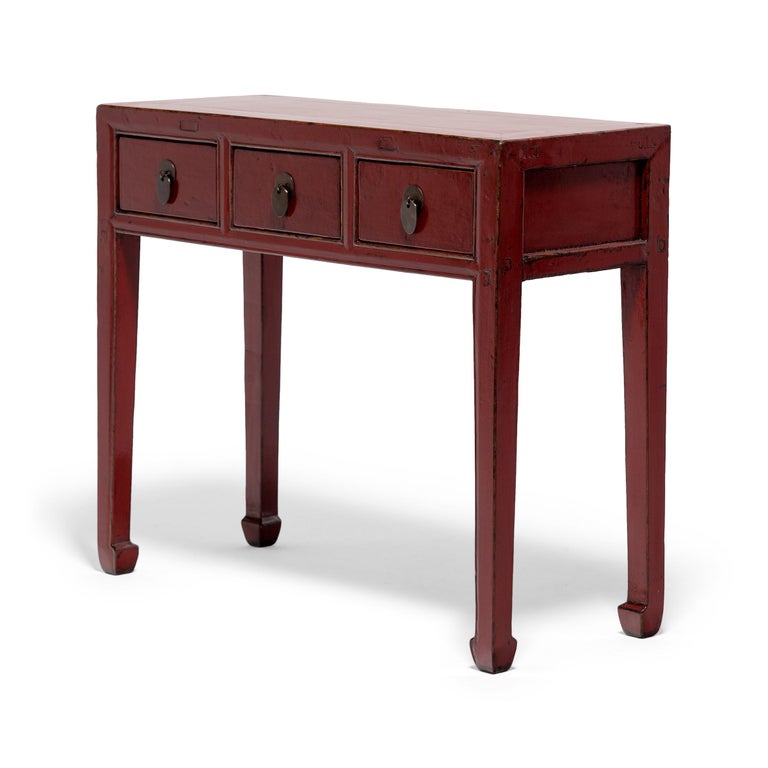 Chinese Cinnabar Incense Table, c. 1900 at 1stDibs