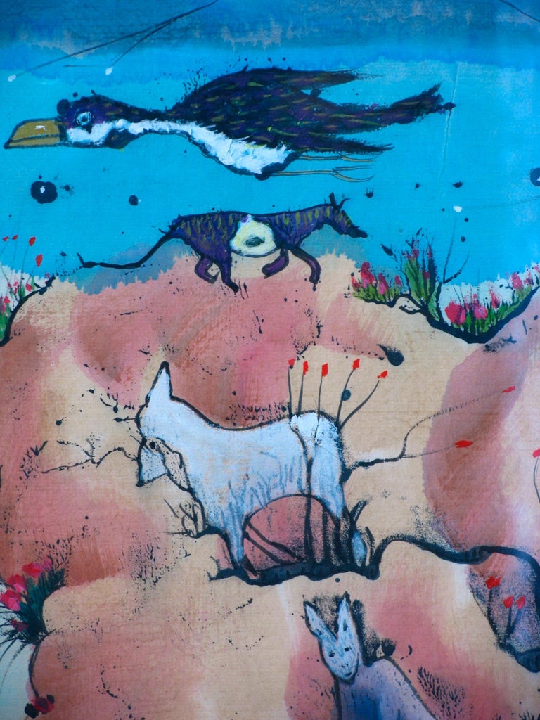 Chinese Contemporary Watercolor Painting by Luis Chan, 1972 For Sale at ...