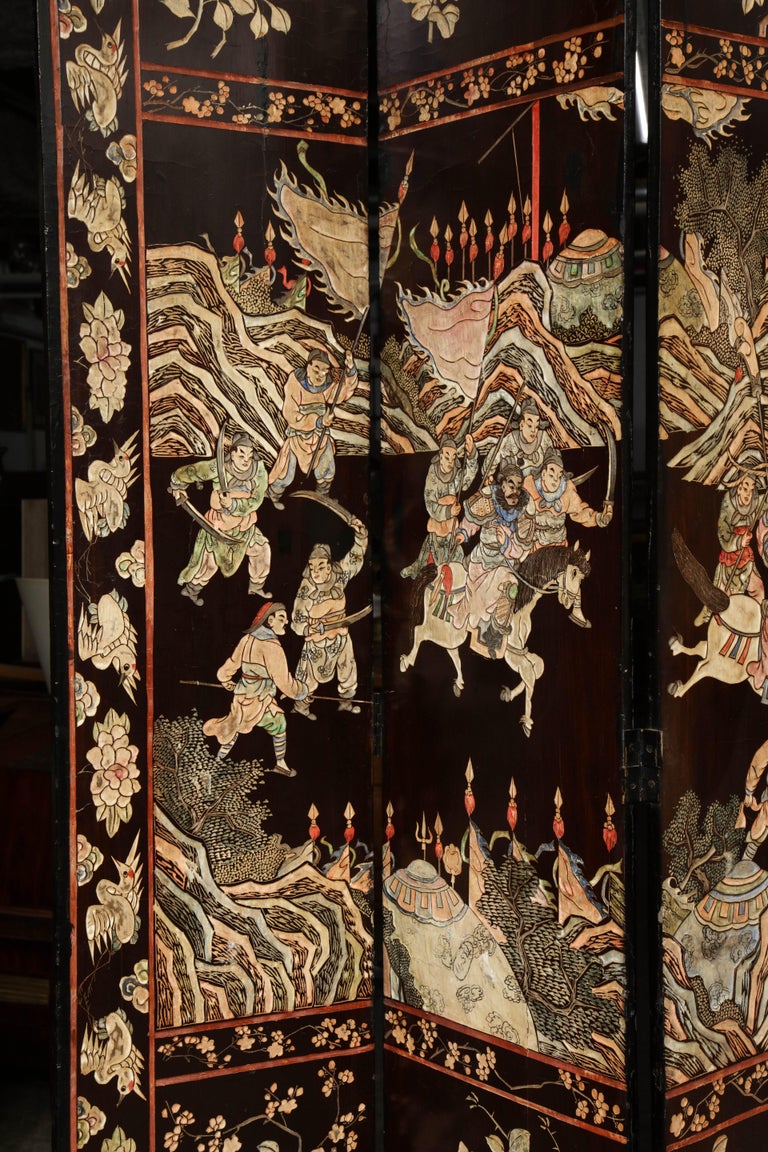 Chinese Coromandel Screen at 1stDibs | coromandel screens, coromandel ...