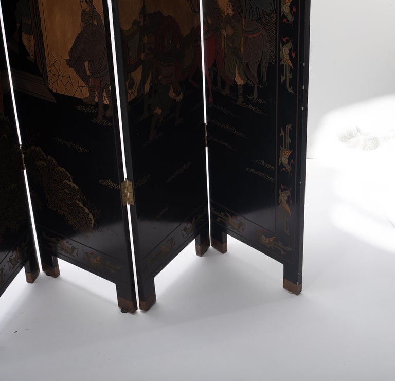 Chinese Coromandel Screen at 1stDibs