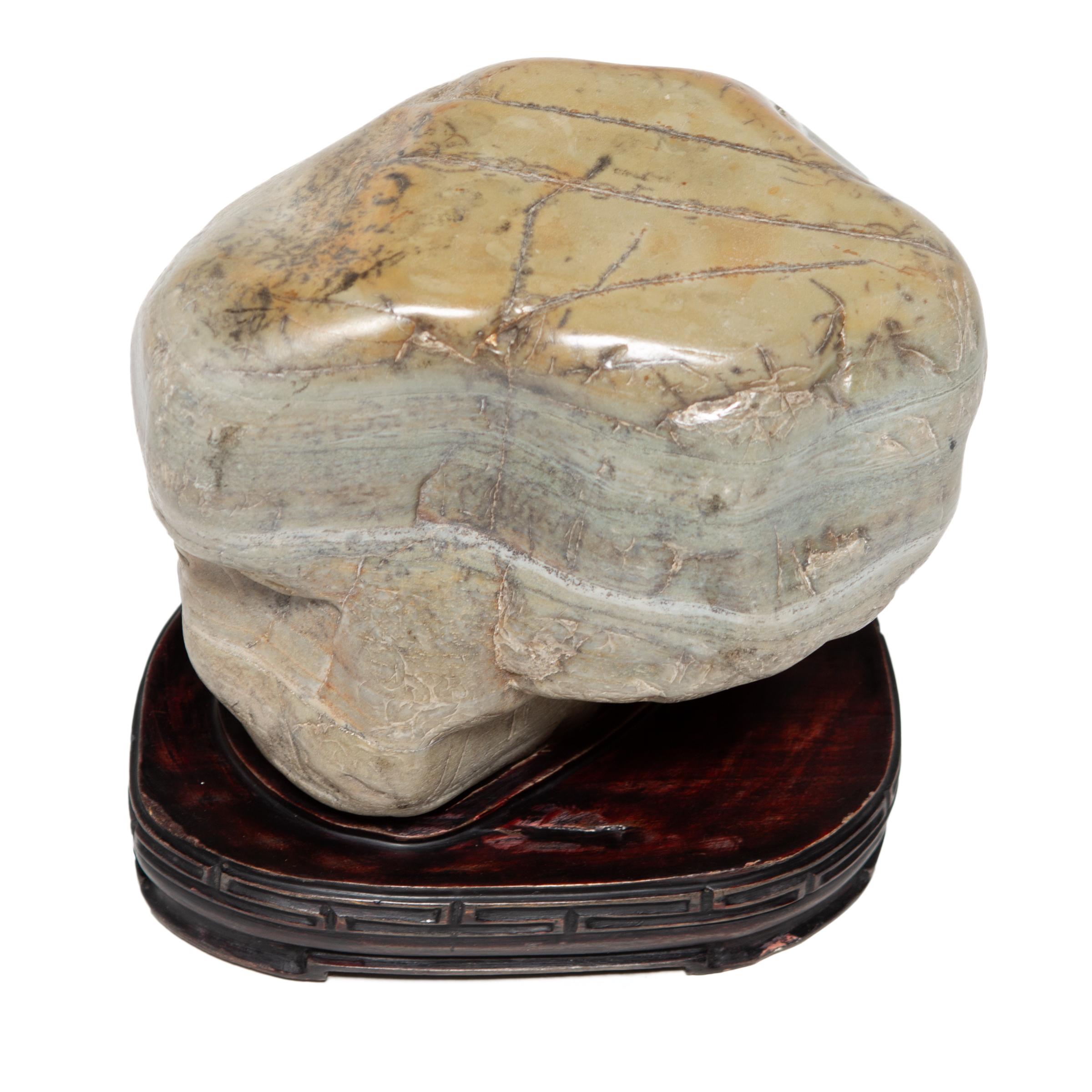 Chinese Dahua Meditation Stone at 1stDibs