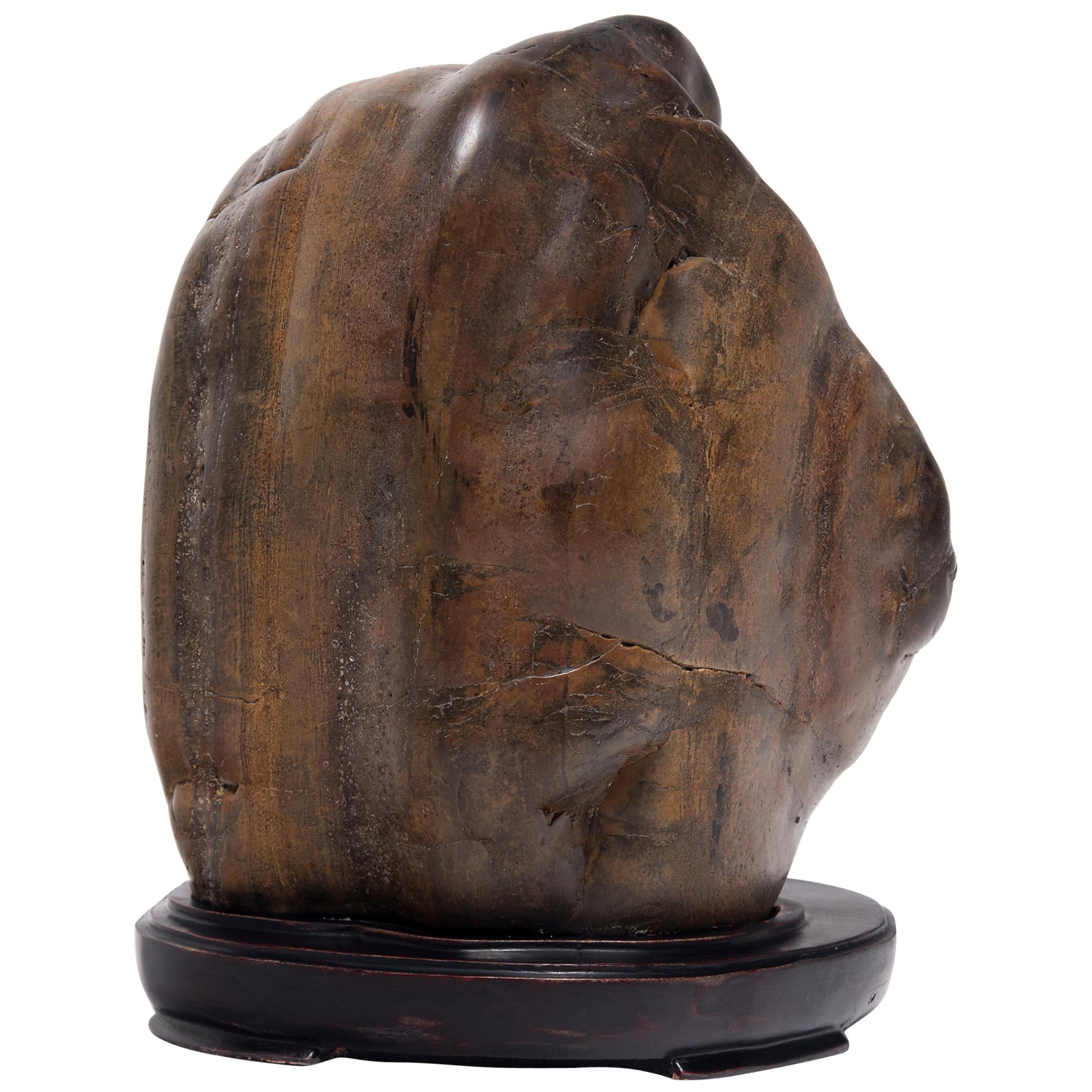 Chinese Dahua Meditation Stone at 1stDibs